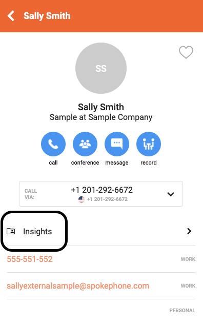 Spoke Phone Developer API