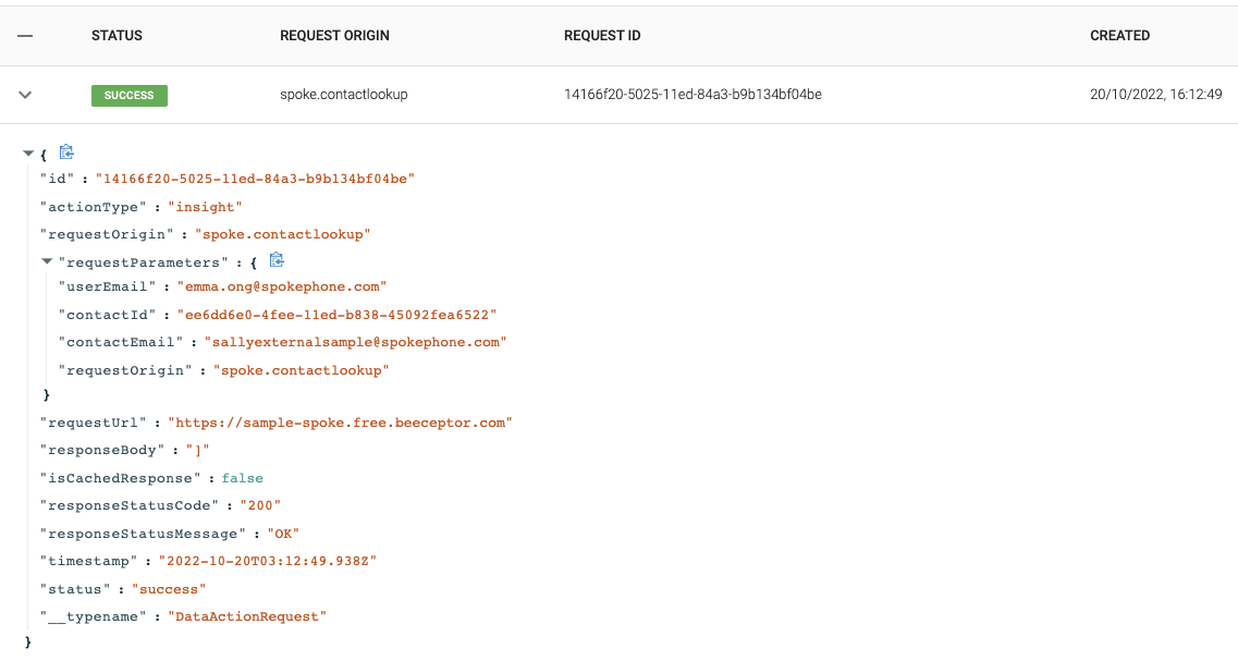 Spoke Phone Developer API