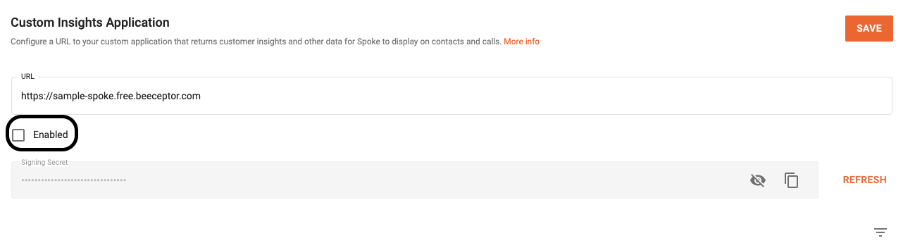 Spoke Phone Developer API